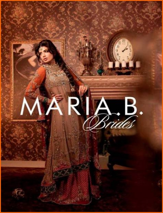 Fashion Club: Maria B Latest Bridal Collection