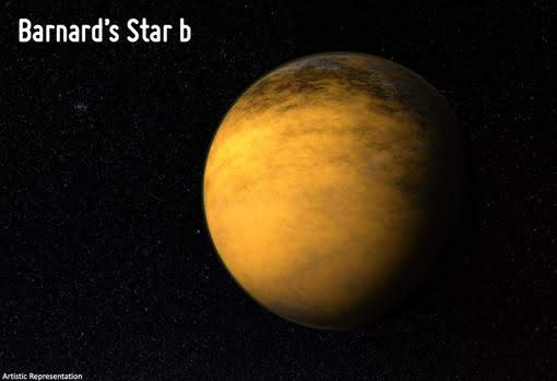Exoplanetas Habitables: El planeta de la Estrella de Barnard