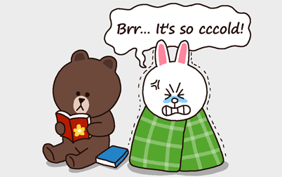 LINE Stickers Community: LINE short manga series - Cony Anger can be good