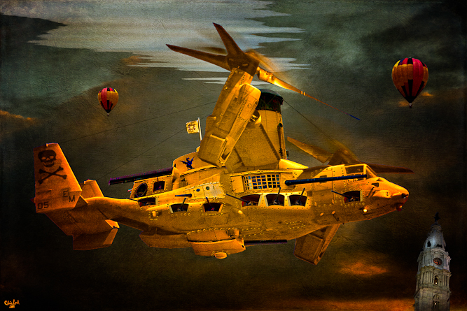 Fanciful Flights: Steampunk Gunship