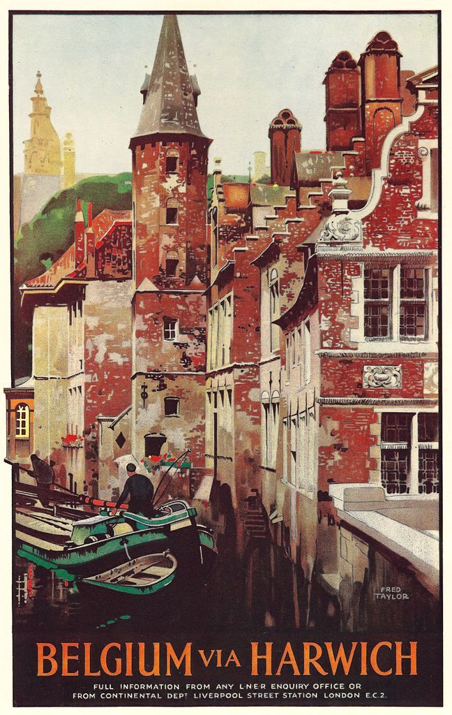 Art Contrarian: Fred Taylor: Poster Art for the LNER and Others
