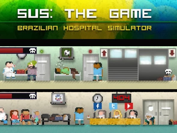 SUS: The Game - jogo critica SUS e hospitais públicos.