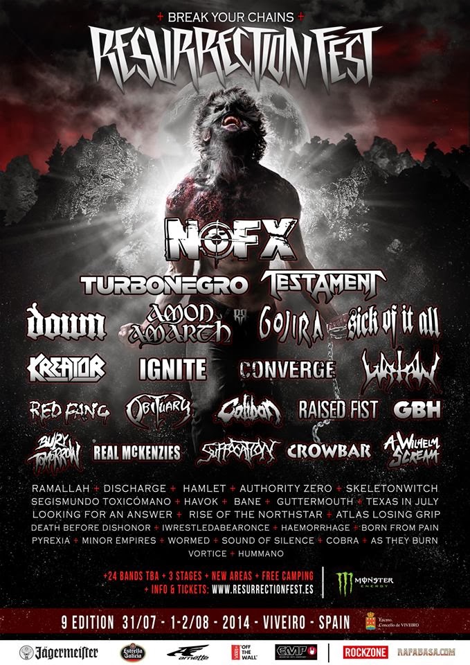 Resurrection Fest revela 35 novas confirmações
