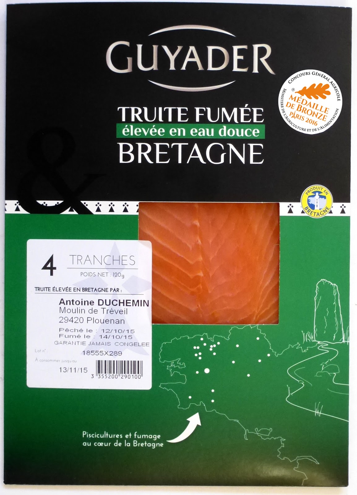 "GUYADER" La gastronomie bretonne (+concours)