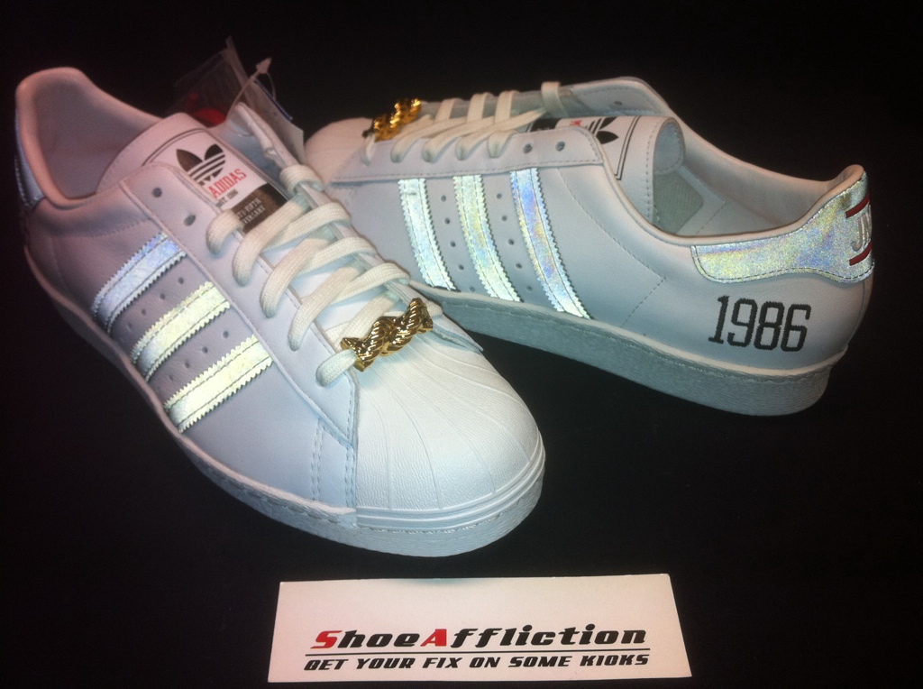 ShoeAffliction: ADIDAS RUN DMC 25TH ANNIVERSARY SUPERSTAR 80s