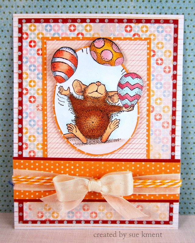 Sue's Stamping Stuff: House Mouse Monday- Easter Creations!