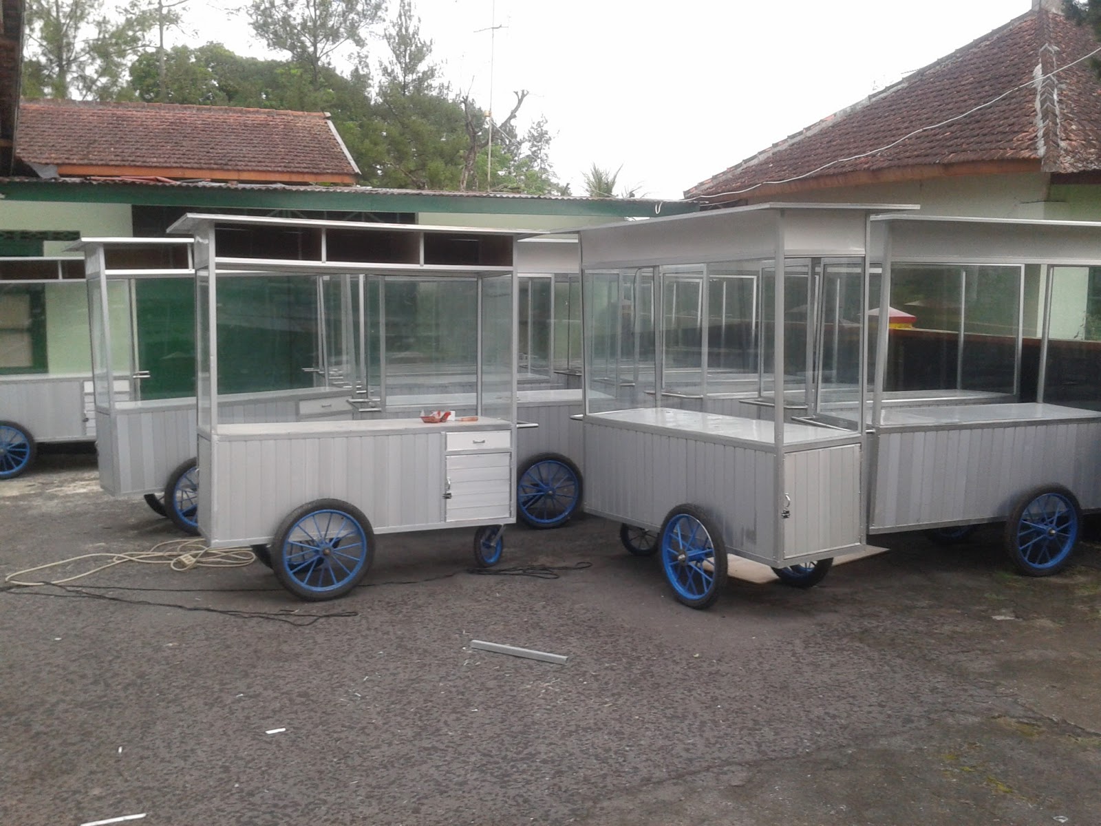 Toko Gerobak: Jual Gerobak Alumunium Siap Pakai