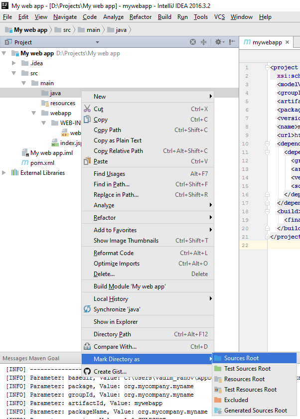 Tutorial: IntelliJ IDEA Community Edition with Tomcat deployment