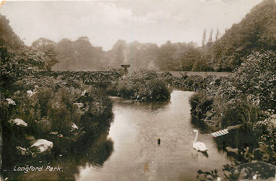 Andrew Simpson: Longford Park and Lake in 1914
