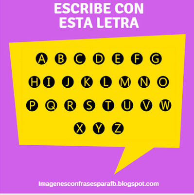 Imagenes Bonitas y Pensamientos Positivos: Letras Decorativas - Estilo ...