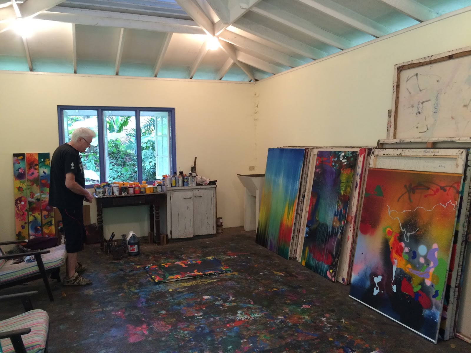 The Art of Rex Matthew Dixon: Rex Dixon Portrait of the artist and ...
