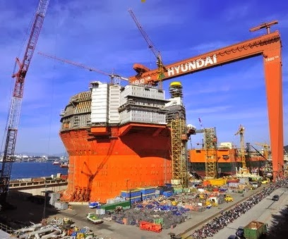 Kim Product View: [REVIEW] World's largest FPSO - HYUNDAI HEAVY INDUSTRIES