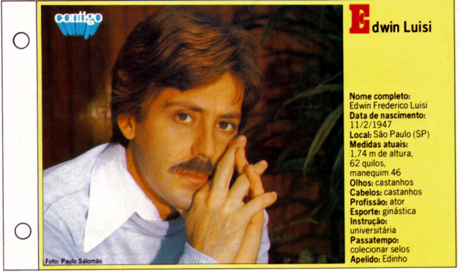 Astros em Revista: EDWIN LUISI O GALÃ DA NOVELA BRASILEIRA MAIS VISTA ...