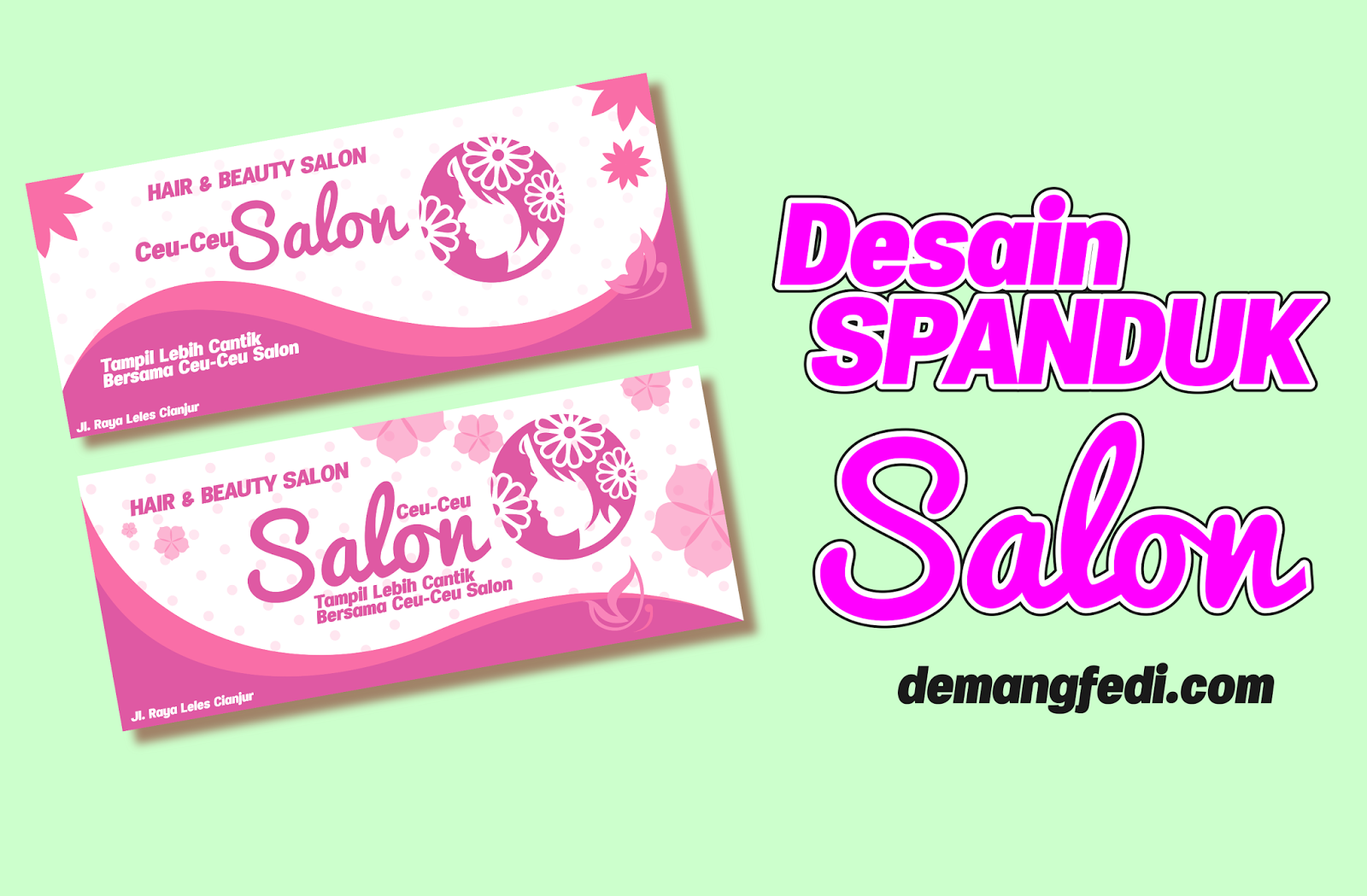 Desain Spanduk Salon Cdr - IDOnline