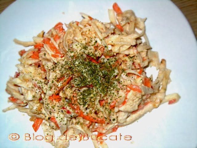 Blog de Bucate: Salata de pui cu telina