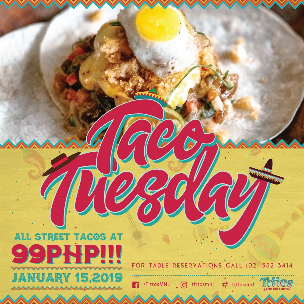 Here's the First Taco Tuesday of 2019! - Gastronomida