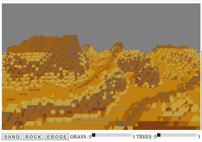 HTML5 and Javascript: Realtime Heightmap Generation using Sandsim 3D