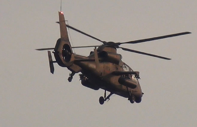 Clear High Quality Images of Chinese Z-19 Light Gunship Helicopter ...
