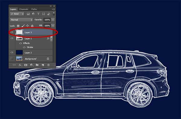 PhotoEffect: Create a Blueprint Effect in Photoshop