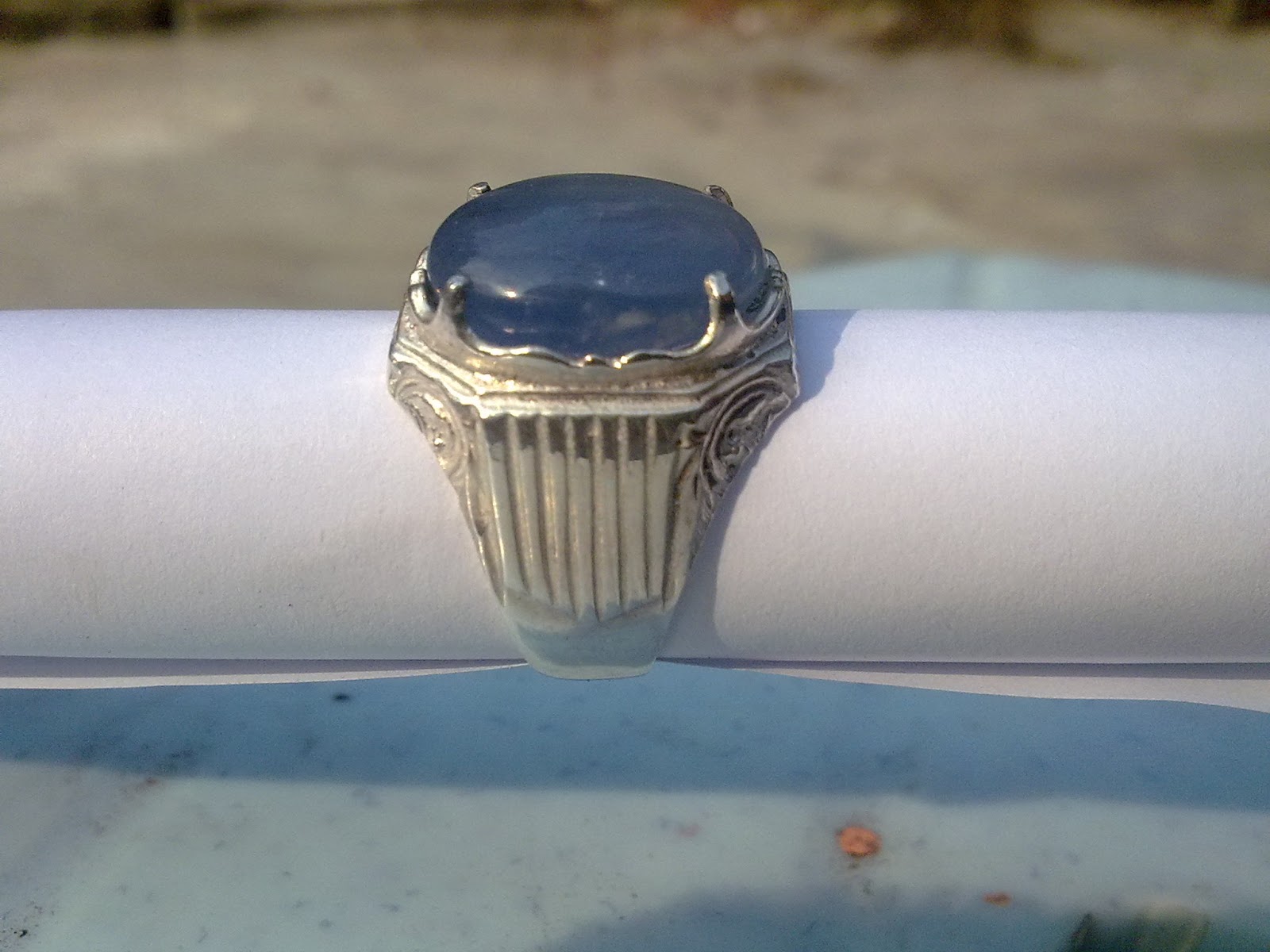 SUDUT PERMATA: Batu Nilam Burma Sky Blue(RM 500.00) (sold out)