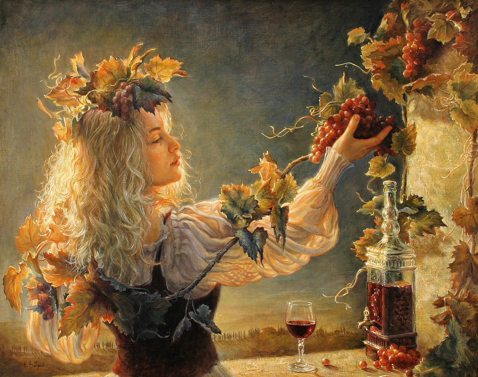 Helene Beland, 1949 | Realist painter | Tutt'Art@ | Pittura * Scultura ...