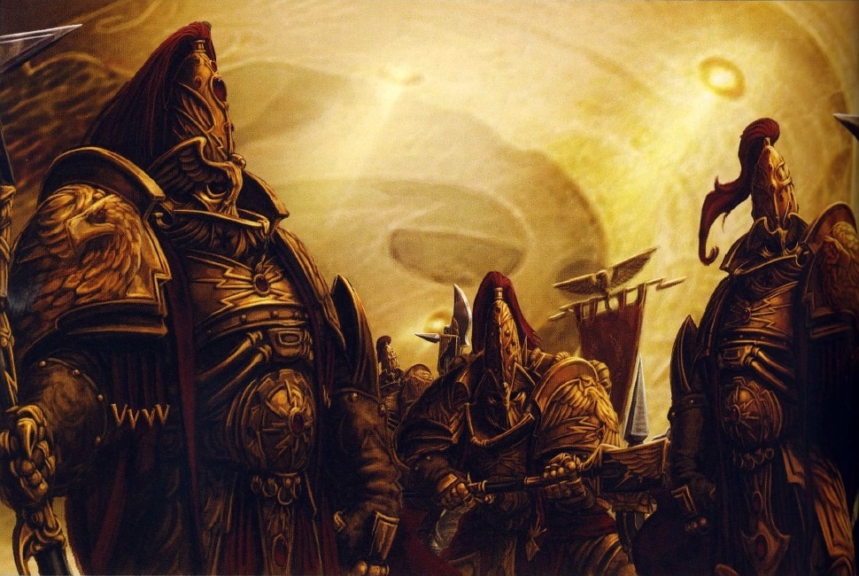 Custodes vs Marine Size Comparison - Faeit 212