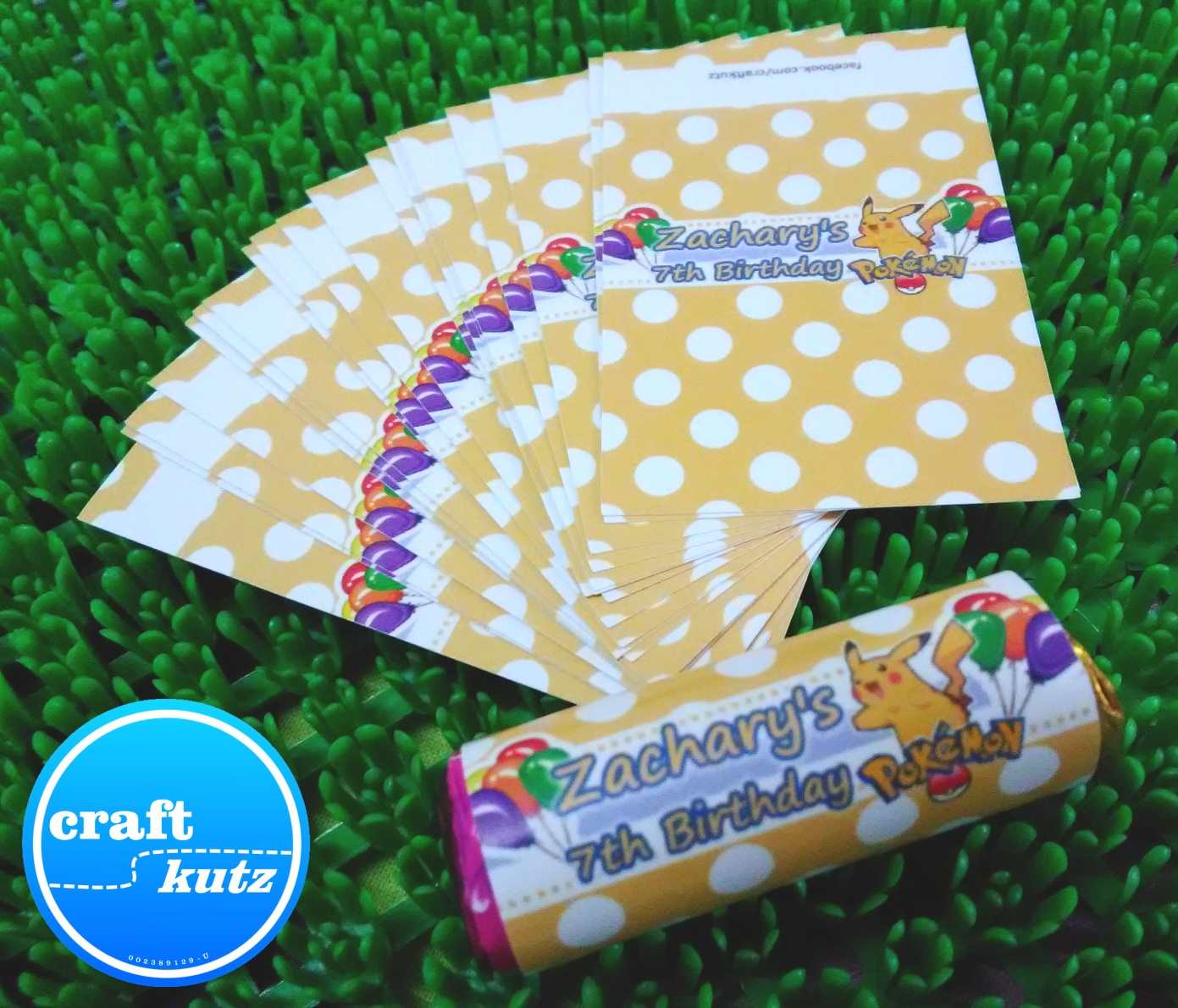 Personalized Mini Mentos Stickers ~ Craft Kutz