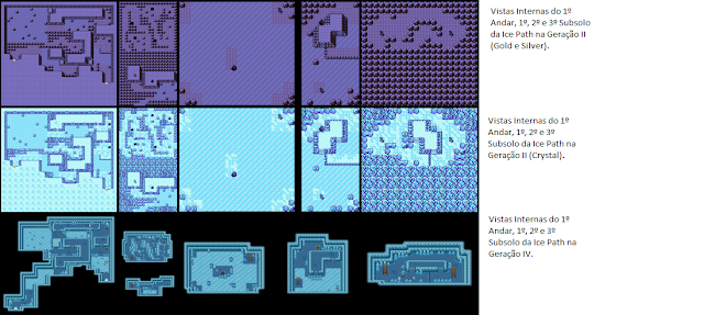 Turismo em Johto: Rota 44, Ice Path, Blackthorn City, Rota 45, Rota 46 ...