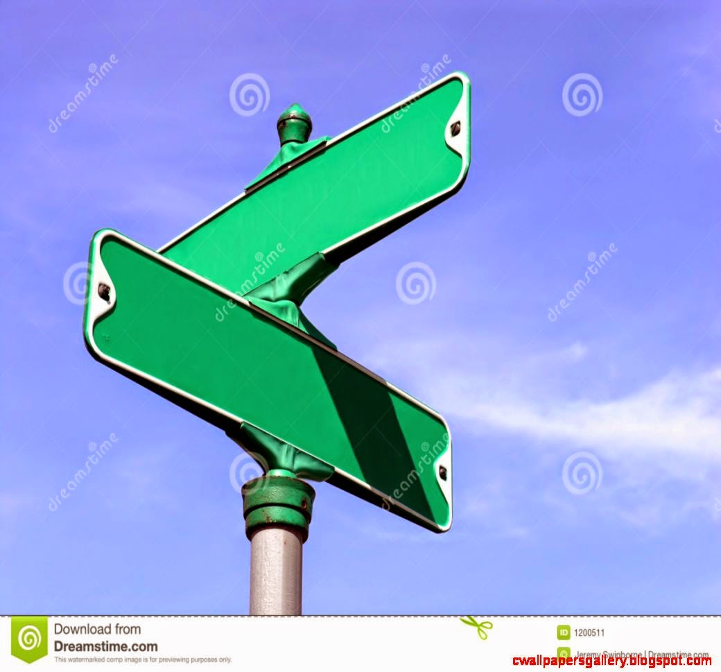 Intersection Street Sign | Wallpapers Gallery
