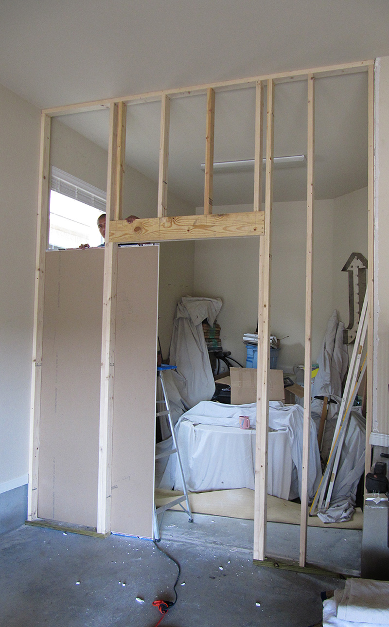 lisa golightly: New Studio Progress & DIY Project ~ Weathering Wood