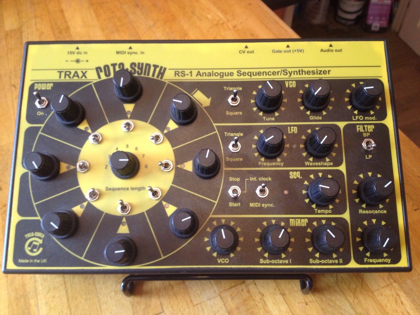 MATRIXSYNTH: TRAX ROTASYNTH Analogue Mono Synth