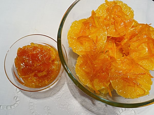 Cuina Cinc: Taronja a la taronja i melmelada de taronja