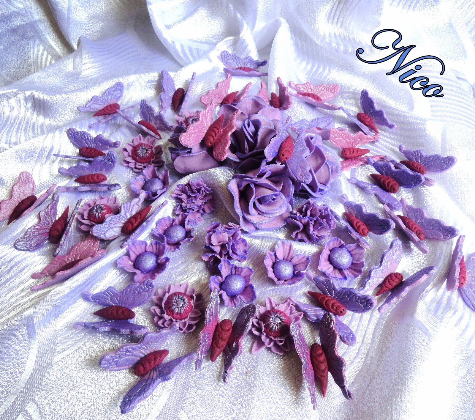 Torturi personalizate si ornamente comestibile in Dej: Decor de nunta ...