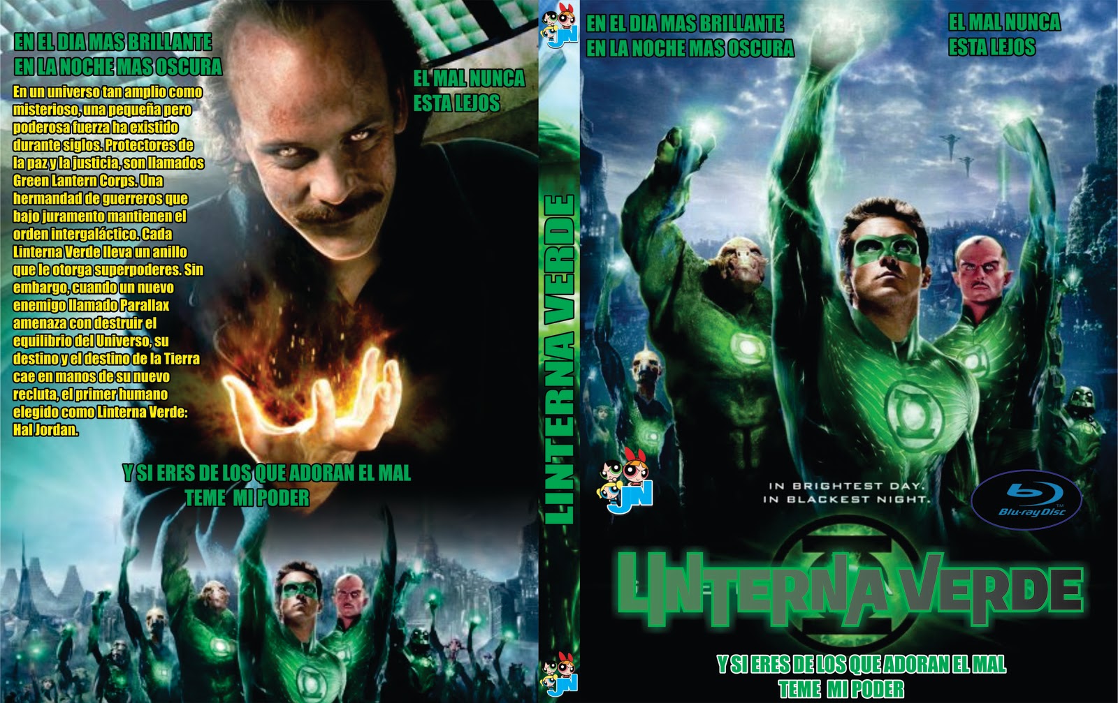 Dvd Cover Original: linterna verde