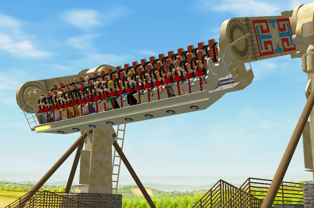 Rct3 Parks: Mais dois rides da Steel Rides!!