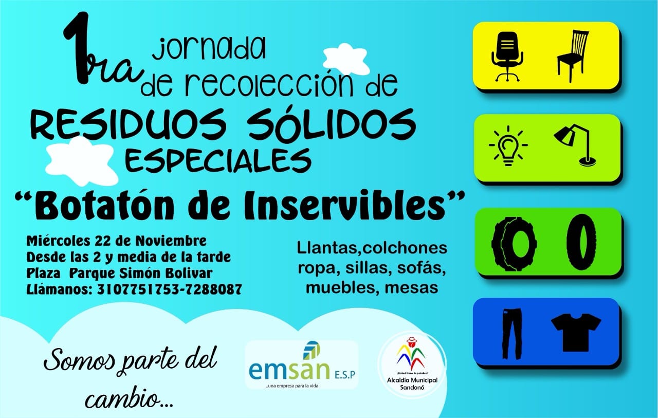 “Botatón de inservibles” - INFORMATIVO DEL GUAICO