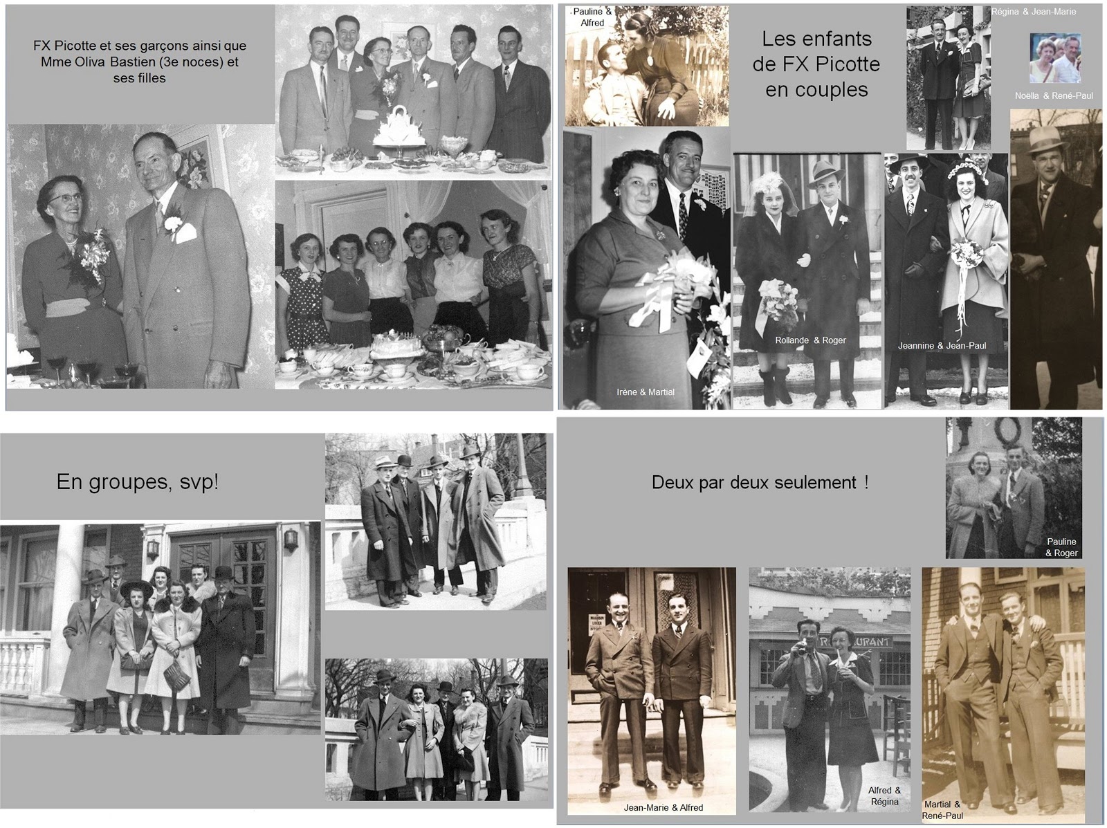 Familles Picotte-Gravel et Huard: Souvenirs de FX Picotte et sa famille-3