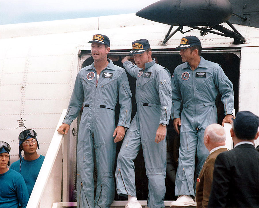 Apollo 15 Timeline: 1971/08/07 22:46 IT: Il rientro sulla Terra e l ...