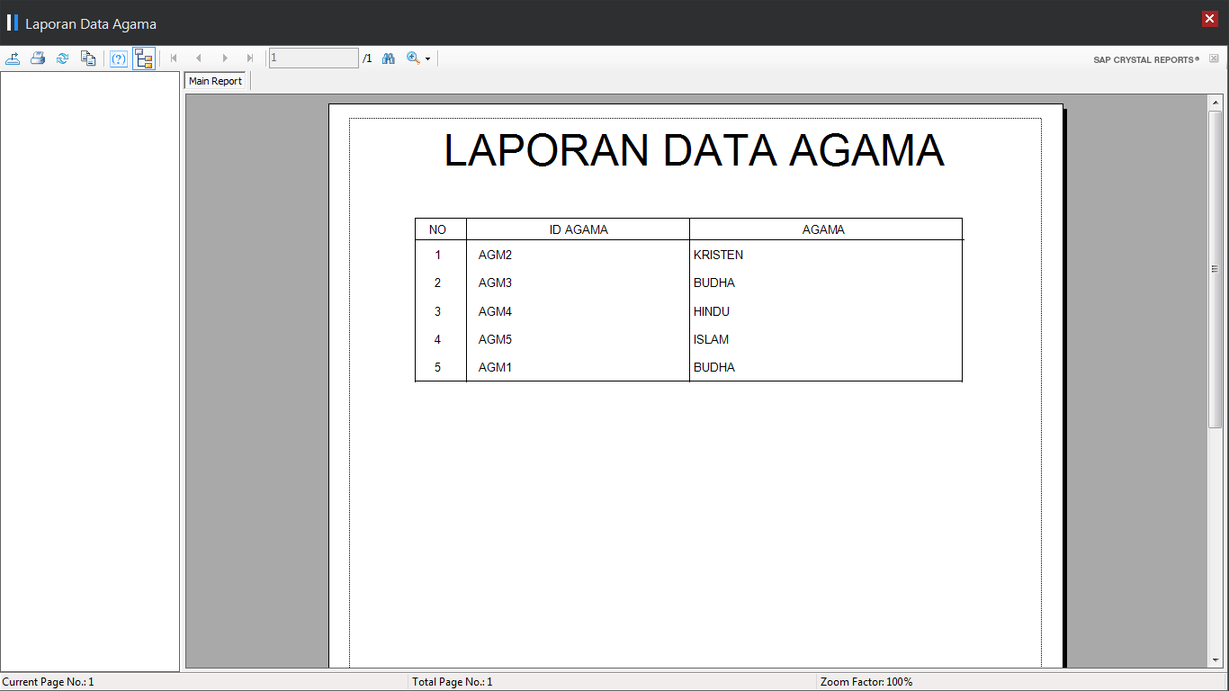 vbku adalah blogku: Cara Membuat Report Dengan Crystal Report Di VB.net Dengan Database MySQL