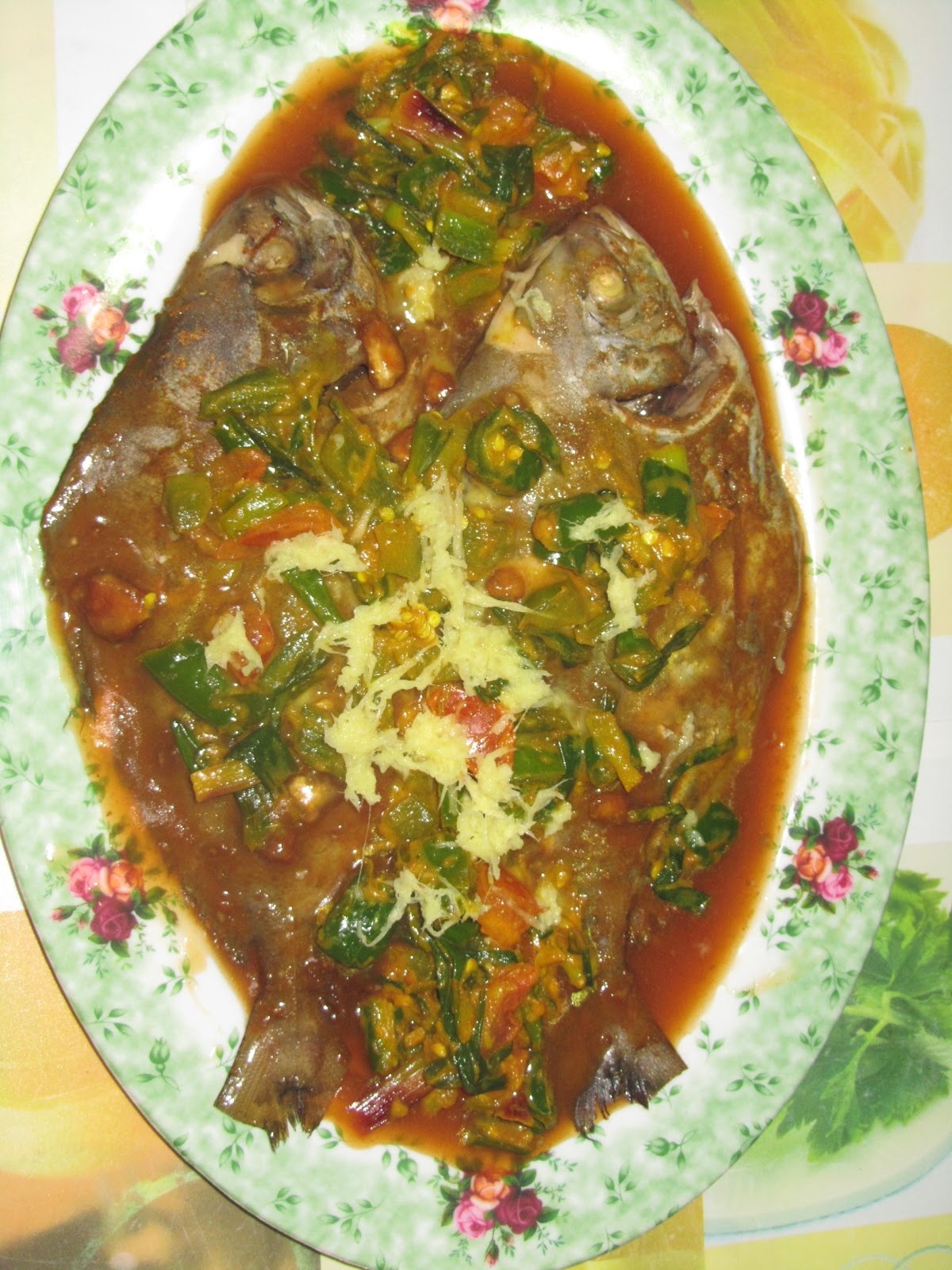 Bon Appetit!!!!!: Steamed Fish in Soy Sauce