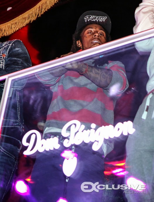 Lil Wayne Attends VIP ROOM In Paris, France For His European Tour After ...