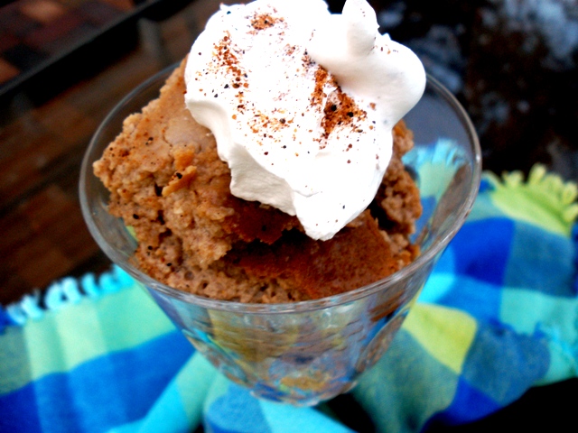 Journey of an Italian Cook: Warm, Soft, Chestnut Pudding