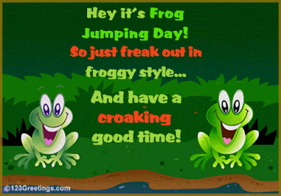 Sylvan Lake Library: May 13 - Frog Jumping Day