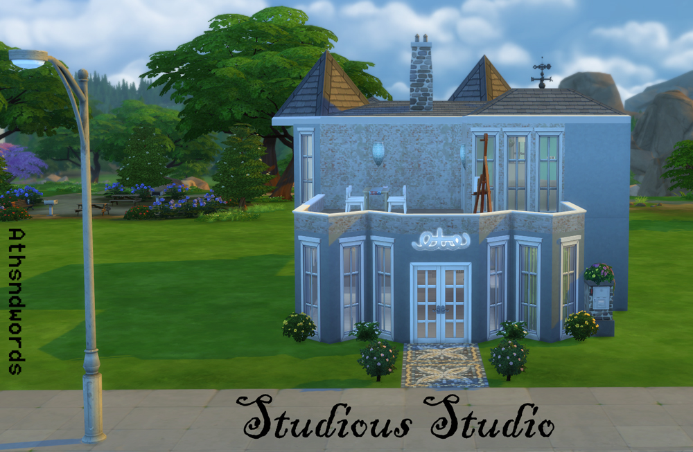 Athsndwords Sims 4 Designs: Studious Studio