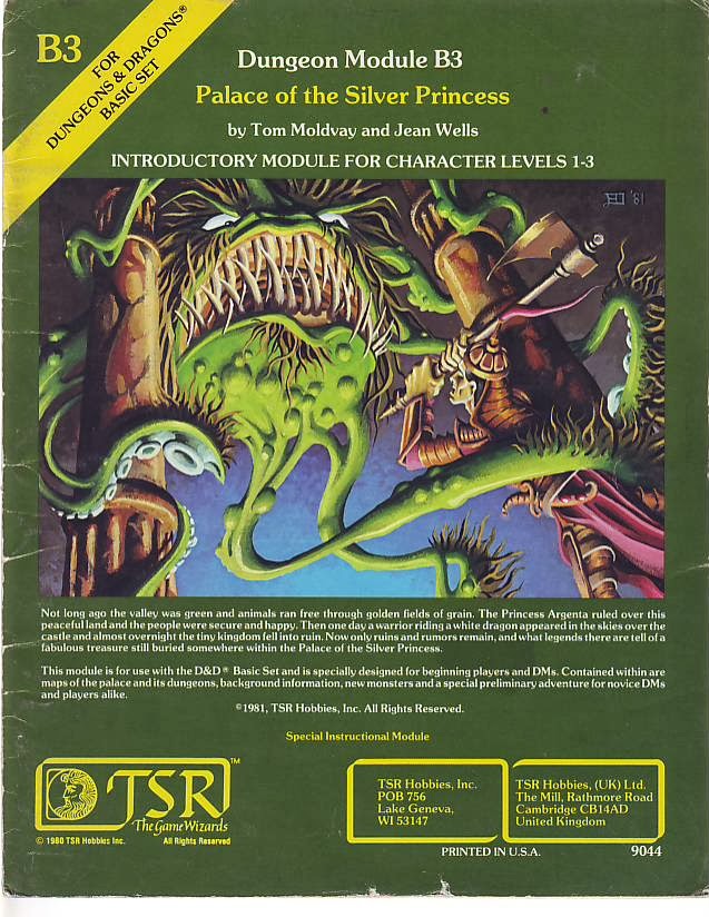 Dungeon of Signs: B3 - Palace of the Silver Princess - Review