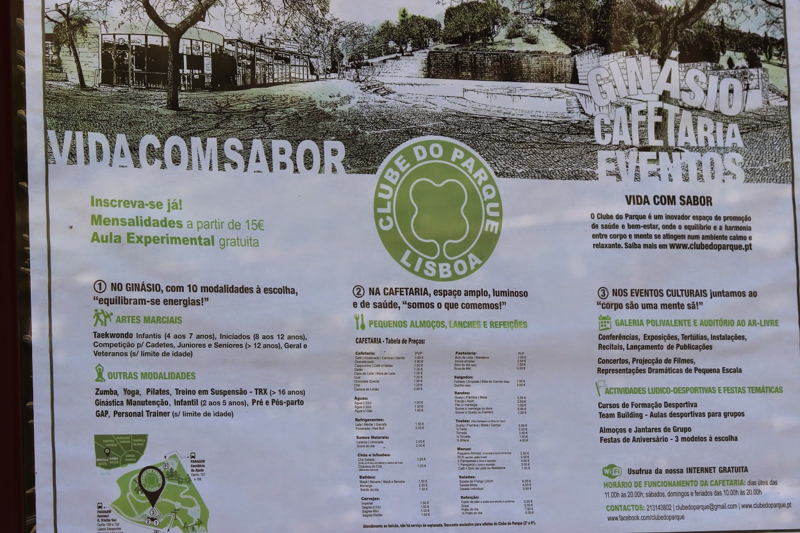 Existe um Cantinho de Paraíso entre as Torres do Restelo