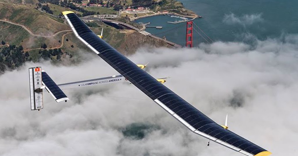 Le blog de Marc Gourion: Le tour du monde de l'avion solaire Solar ...