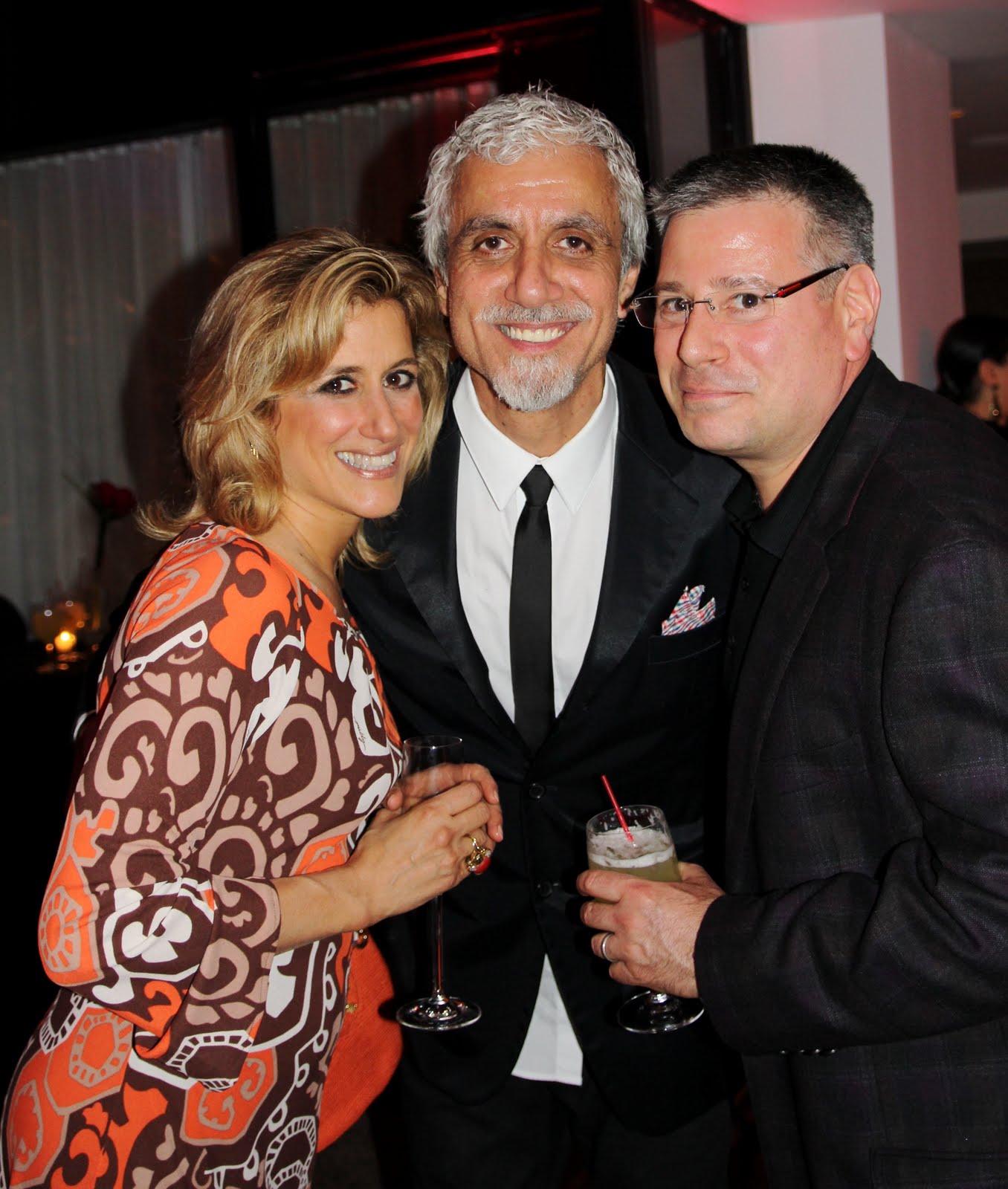 RIC PIPINO CELEBRATES HIS POSH UPTOWN SALON-WITH WELLA PROFESSIONALS