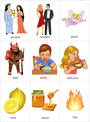 COMMON ADJECTIVES IN ENGLISH FOR YOUNG LEARNERS | ENGLISH LANGUAGE ...