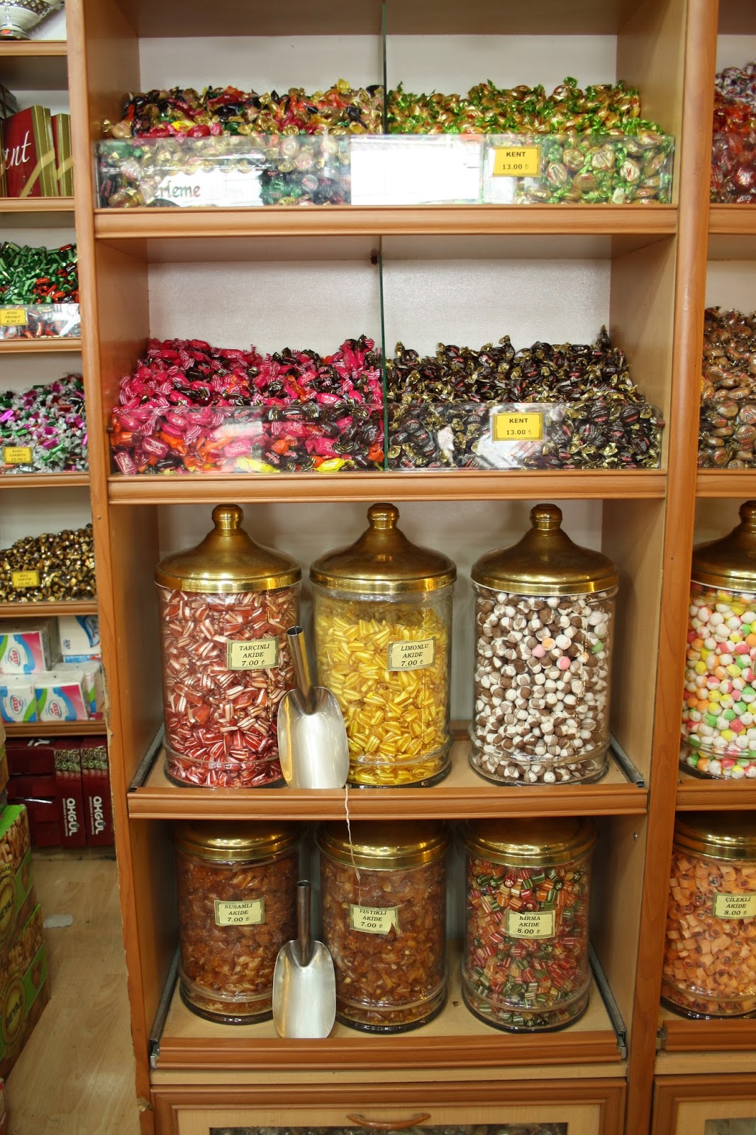 Turcja od kuchni: Turecki sklep ze słodyczami